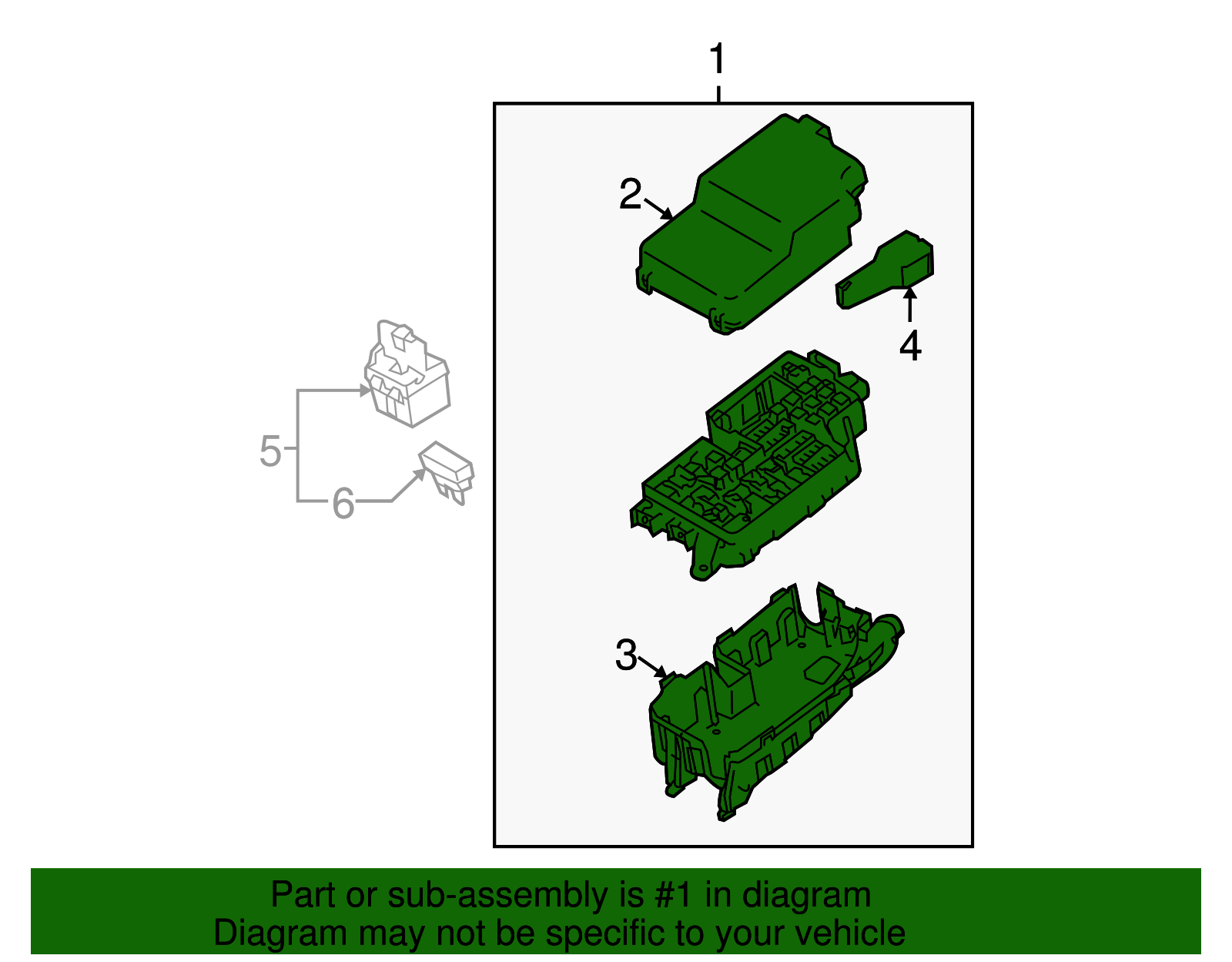 2011-2013 Mazda 3 Fuse & Relay Box BBM6-66-760 | OEM Parts Online