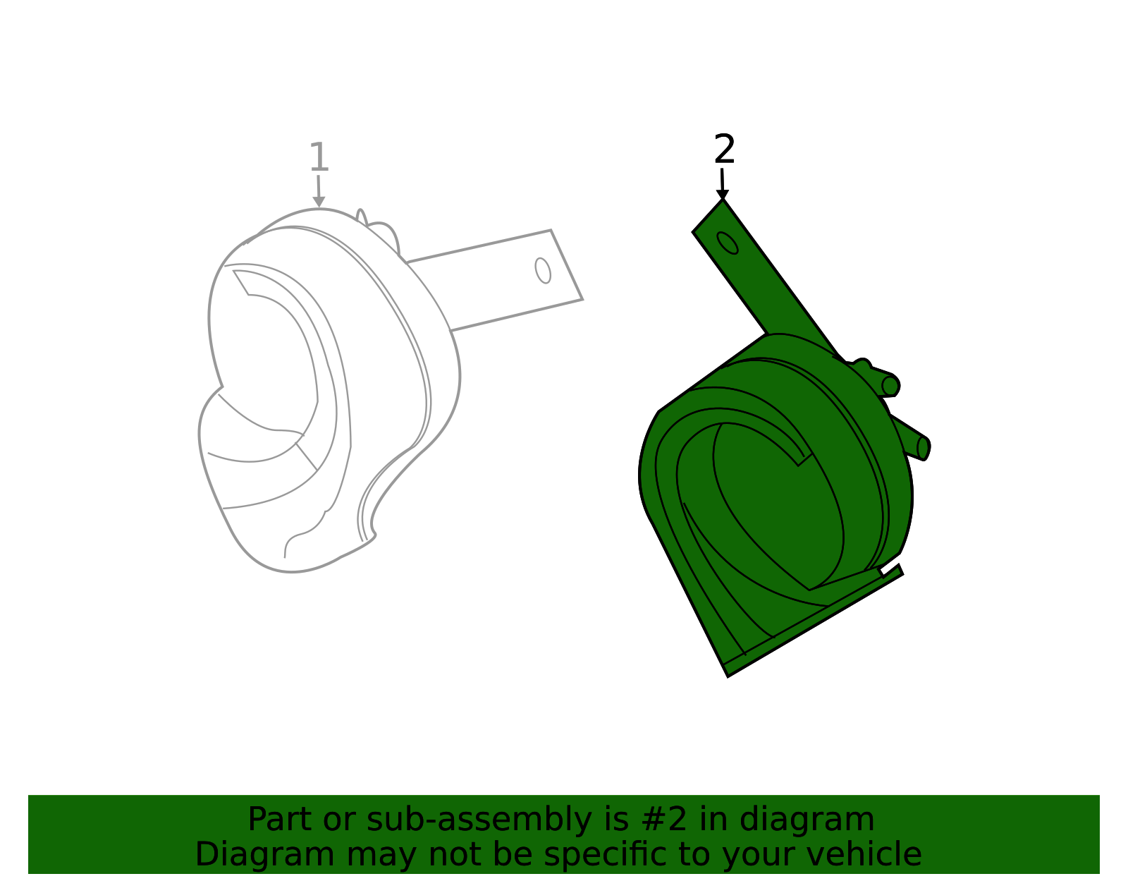 25610-3KA0A - High-Quality Horn for 2013-2020 Nissan Pathfinder ...