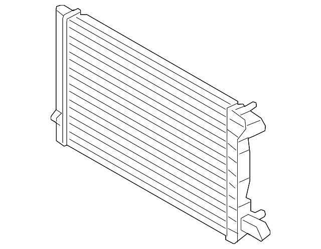 2019-2025 Porsche Cayenne Radiator 958-121-251-10 | OEM Parts Online