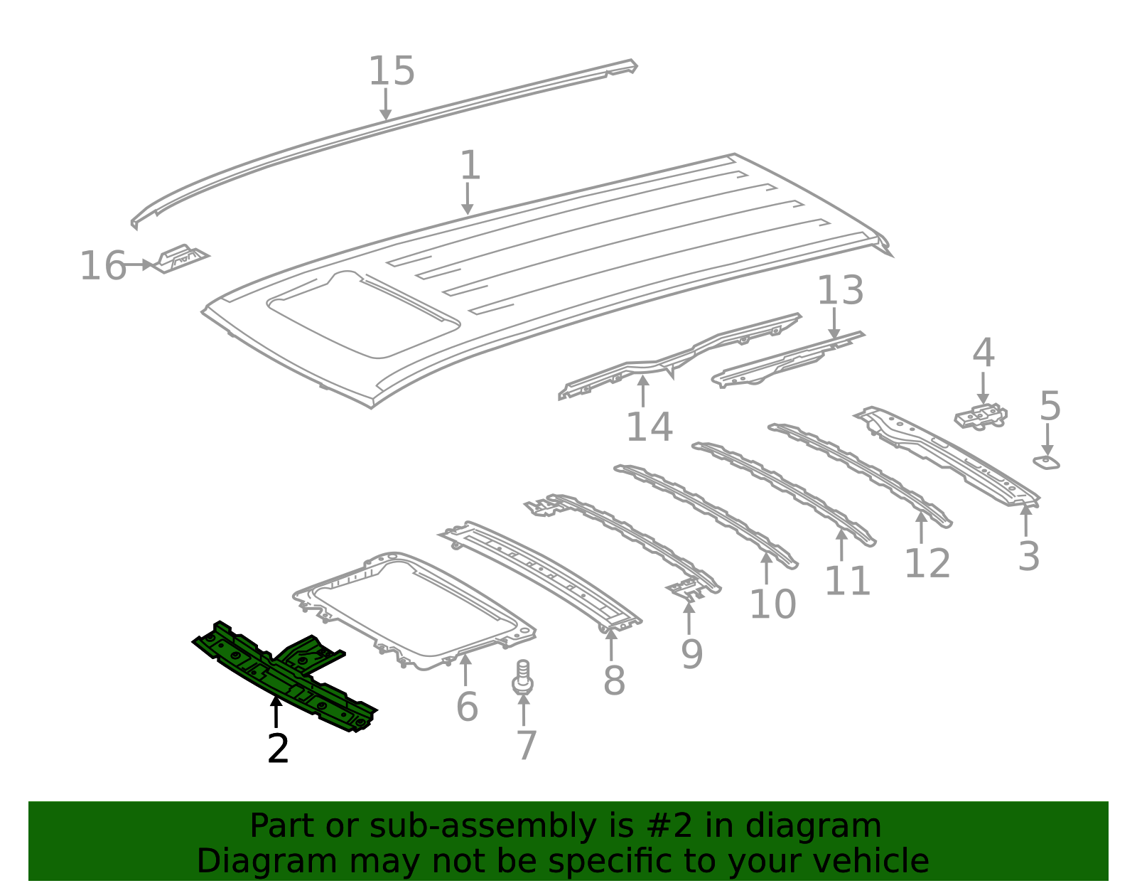 Roof Header Panel - Structural OEM Fitment | AutoNation Parts