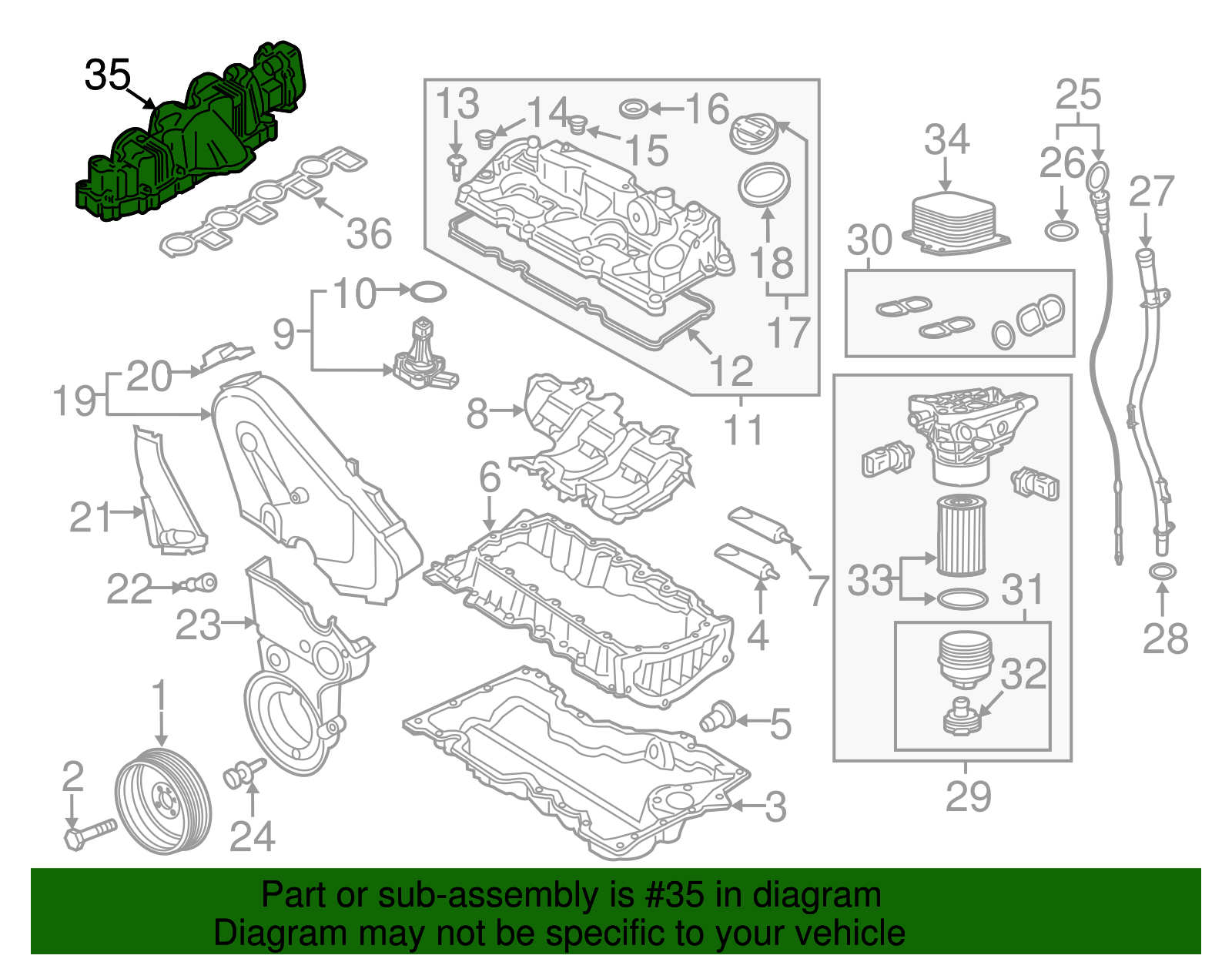 04L-129-711-AC - Intake Manifold 2015 Volkswagen | Wolfsburg Parts Direct