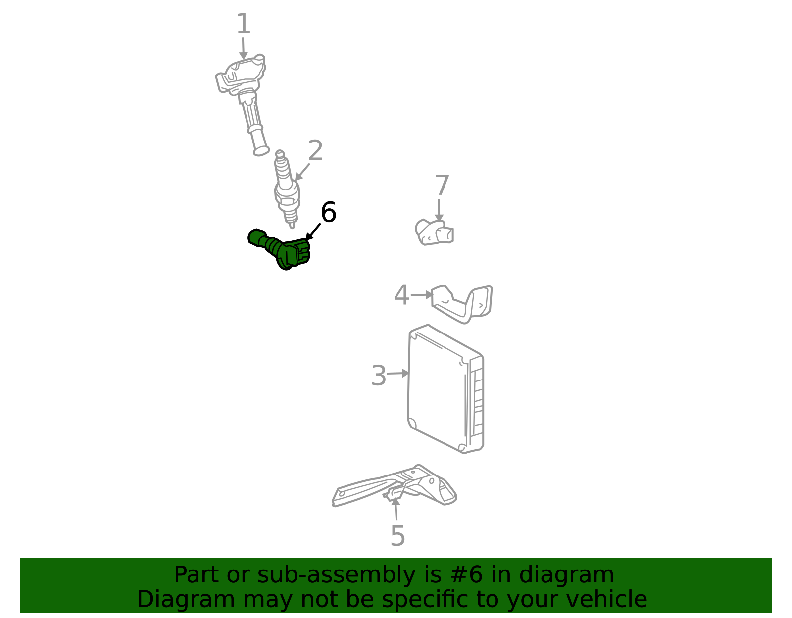 90919-05059 - Crankshaft Position Sensor - 2005-2020 Toyota | Lithia ...