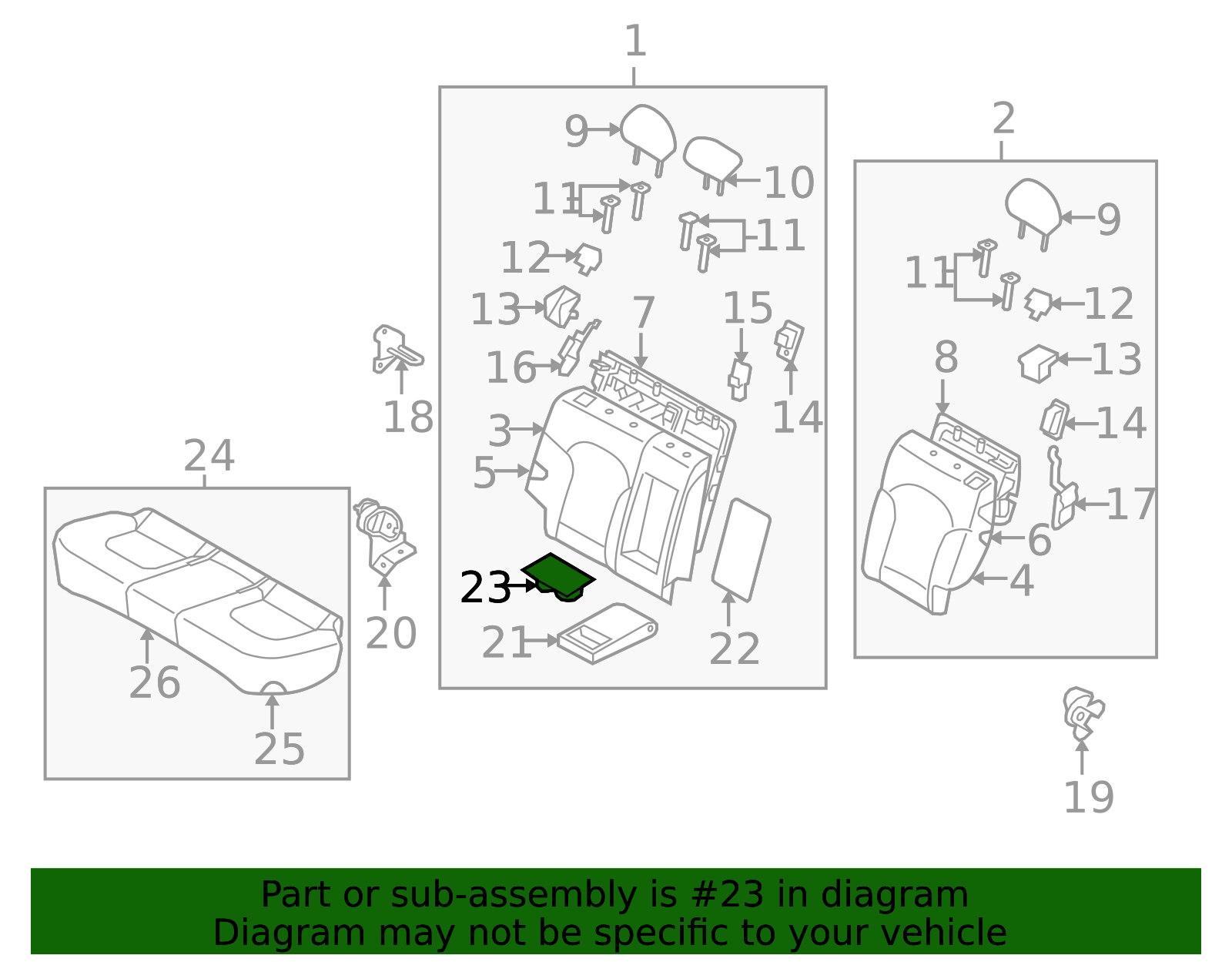 89920-2S001-9P - High-Quality Seat Armrest Cup Holder for 2011-2015 ...