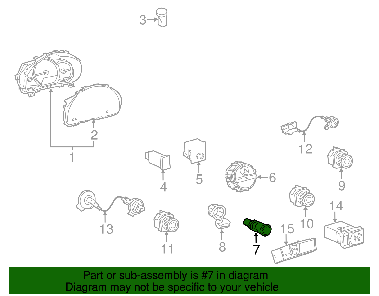 2014-2018 Toyota Power Outlet 85530-0D021 | Toyota San Diego Parts