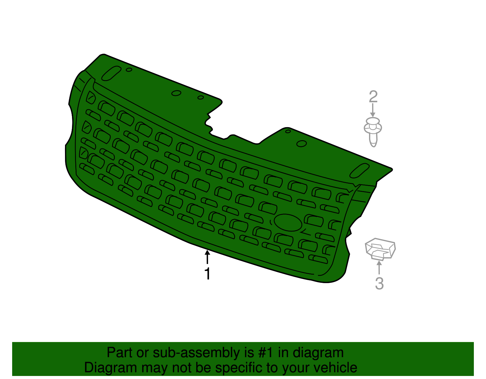 Grille - 2013-2019 Land Rover Range Rover (LR077427) | Land Rover ...