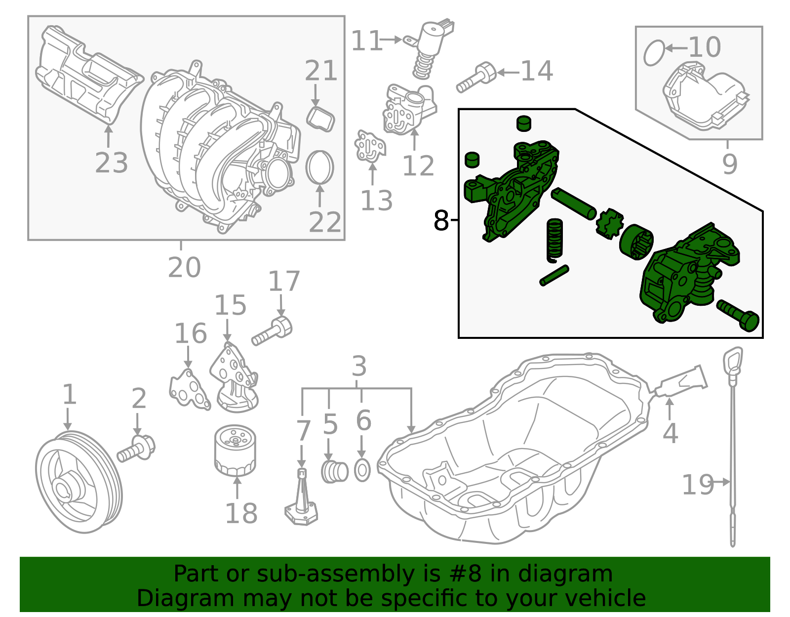 2016-2025 Mazda Oil Pump PY8W-14-100 | OEM Parts Online