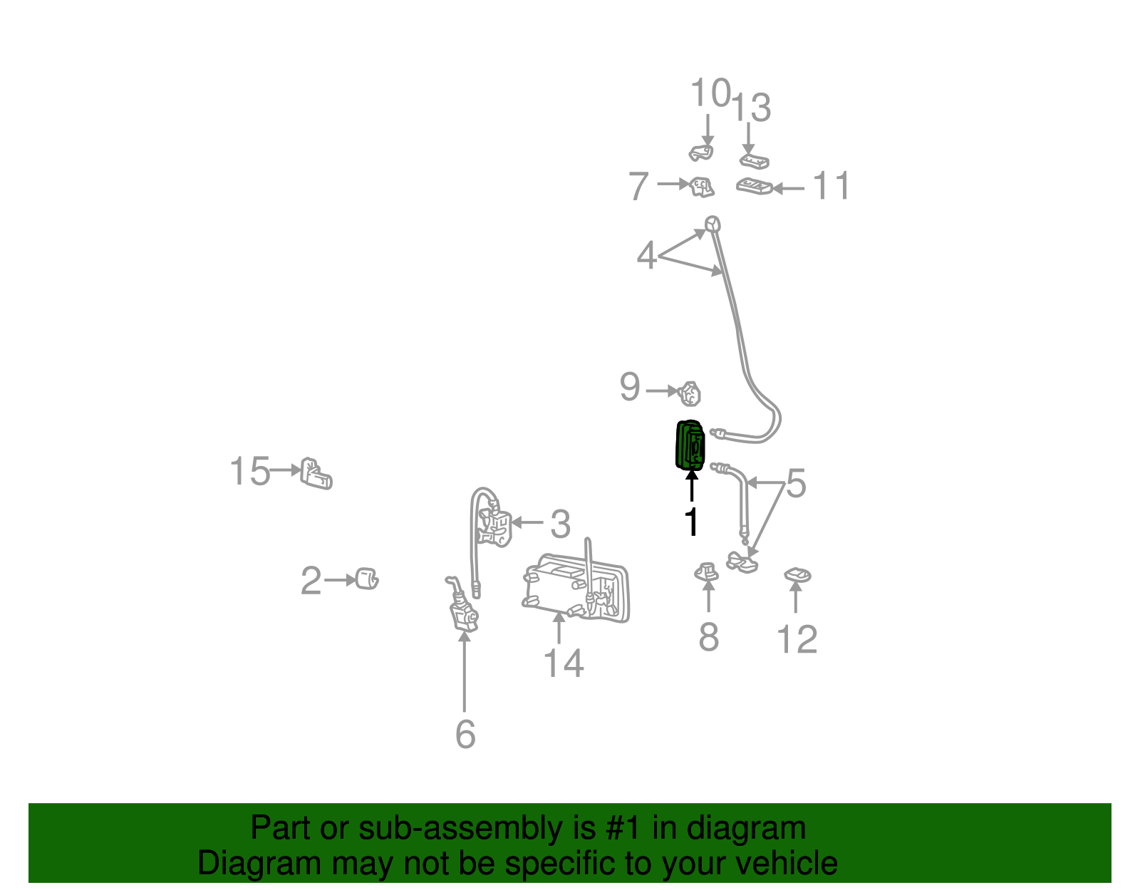 AC2Z-15431A02-A 92 thru 19 Econoline E150 E250 E350 OEM Ford Back Rear ...