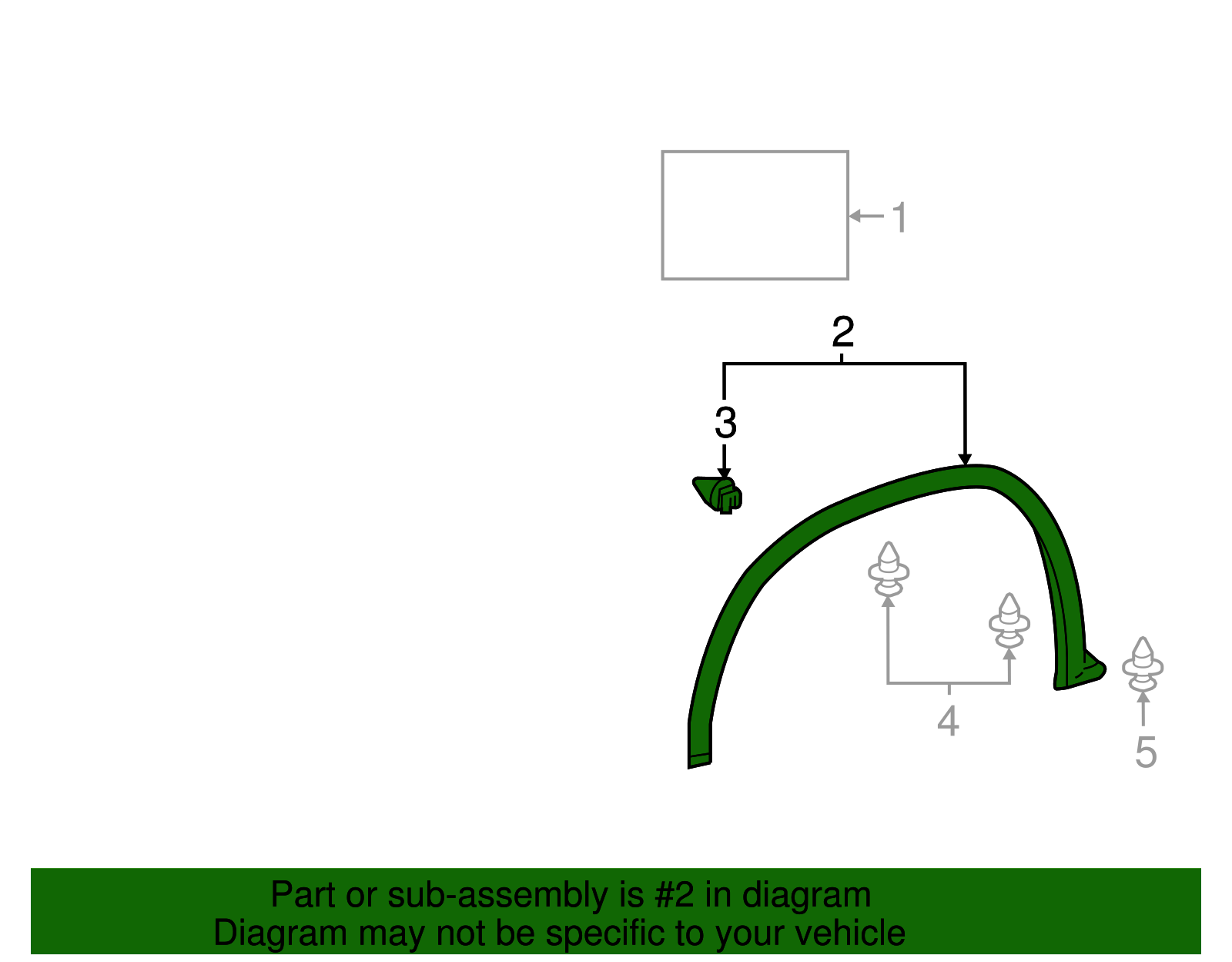 2020-2022 Lexus | Wheel Opening Molding | 75602-0E110 | Express Lexus Parts