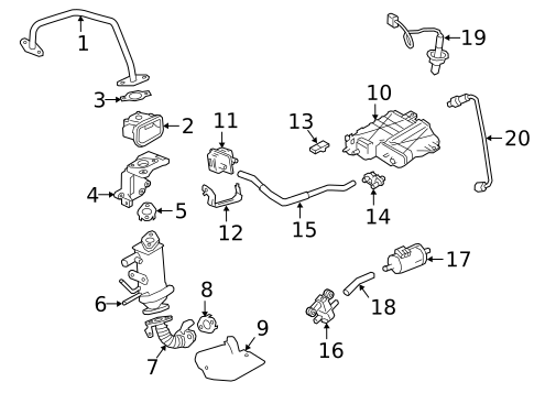 Emission System for 2017 Nissan Maxima | Nissan Parts Central