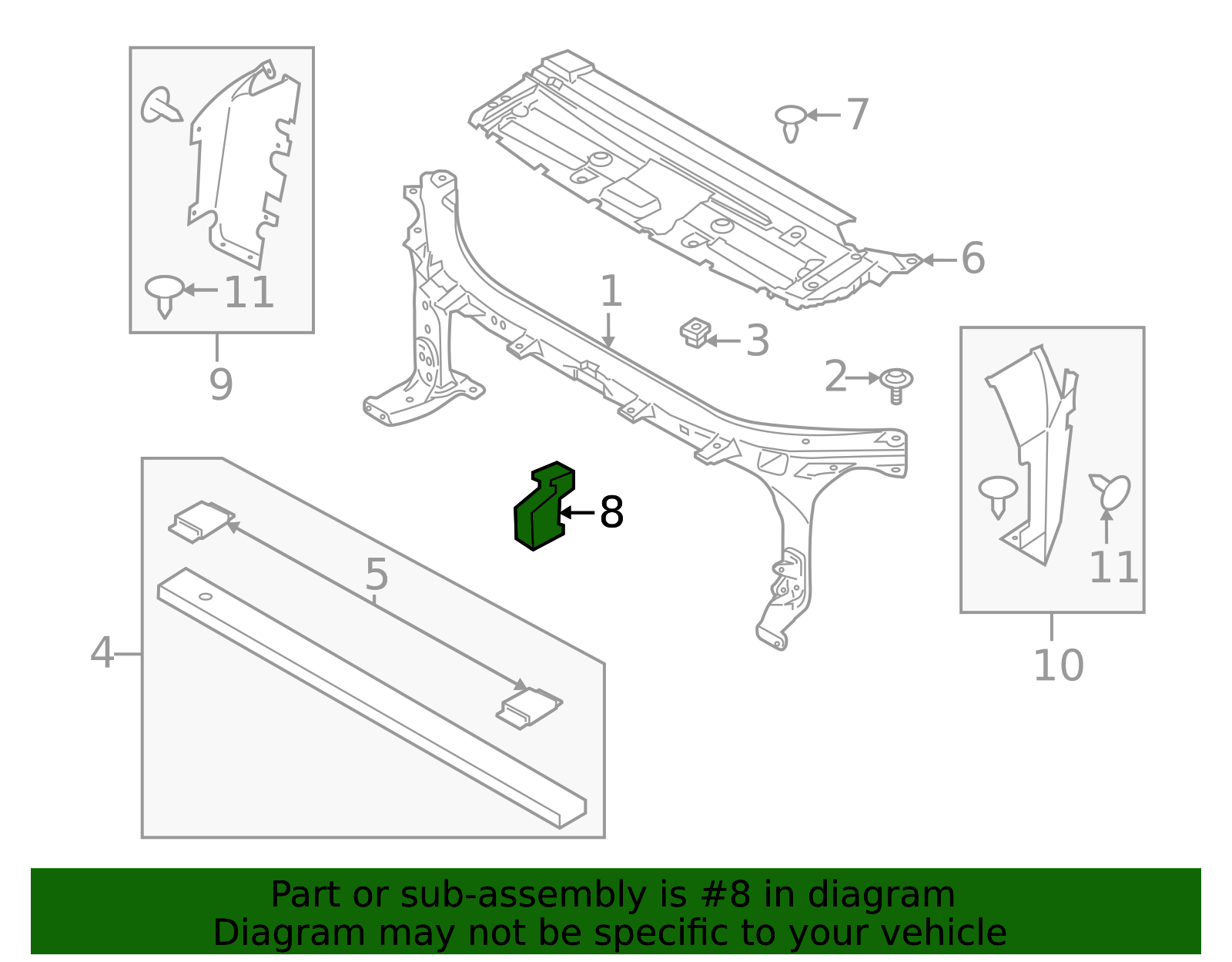ML3Z-17626-CA - Lower Deflector - 2021-2025 Ford F-150 | Eastgate Ford ...