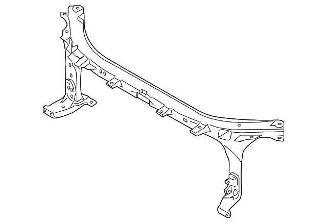2024-2025 Ford F-150 Radiator Support RL3Z-16138-C | TascaParts.com