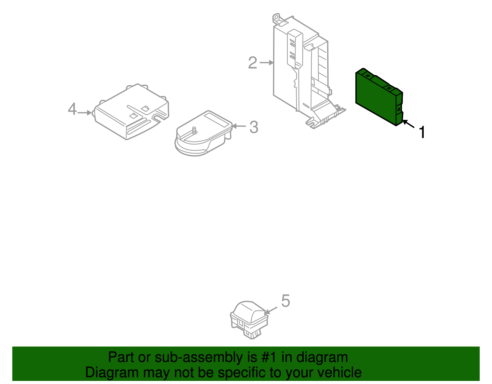 8P0-907-063-AF - 2011-2013 Audi - Control Module | European OEM Parts ...