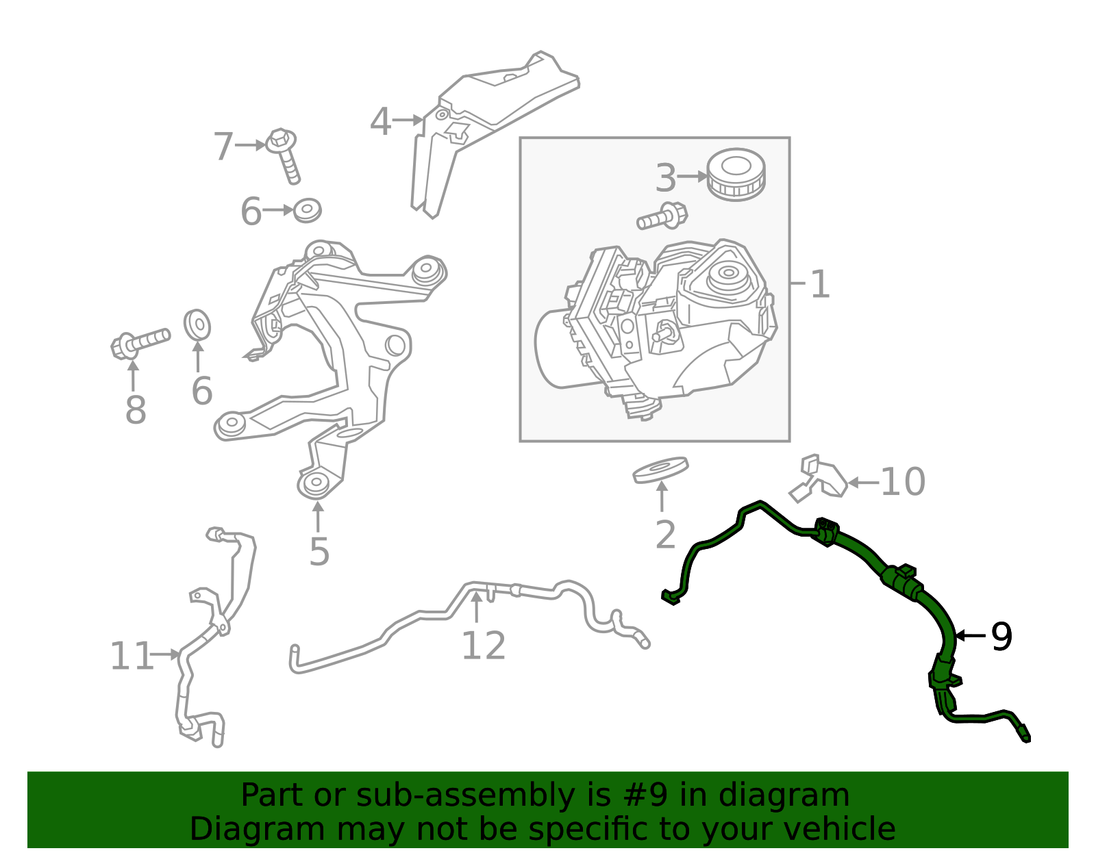 49720-4RA0A - Pressure Hose Official Nissan Parts Store