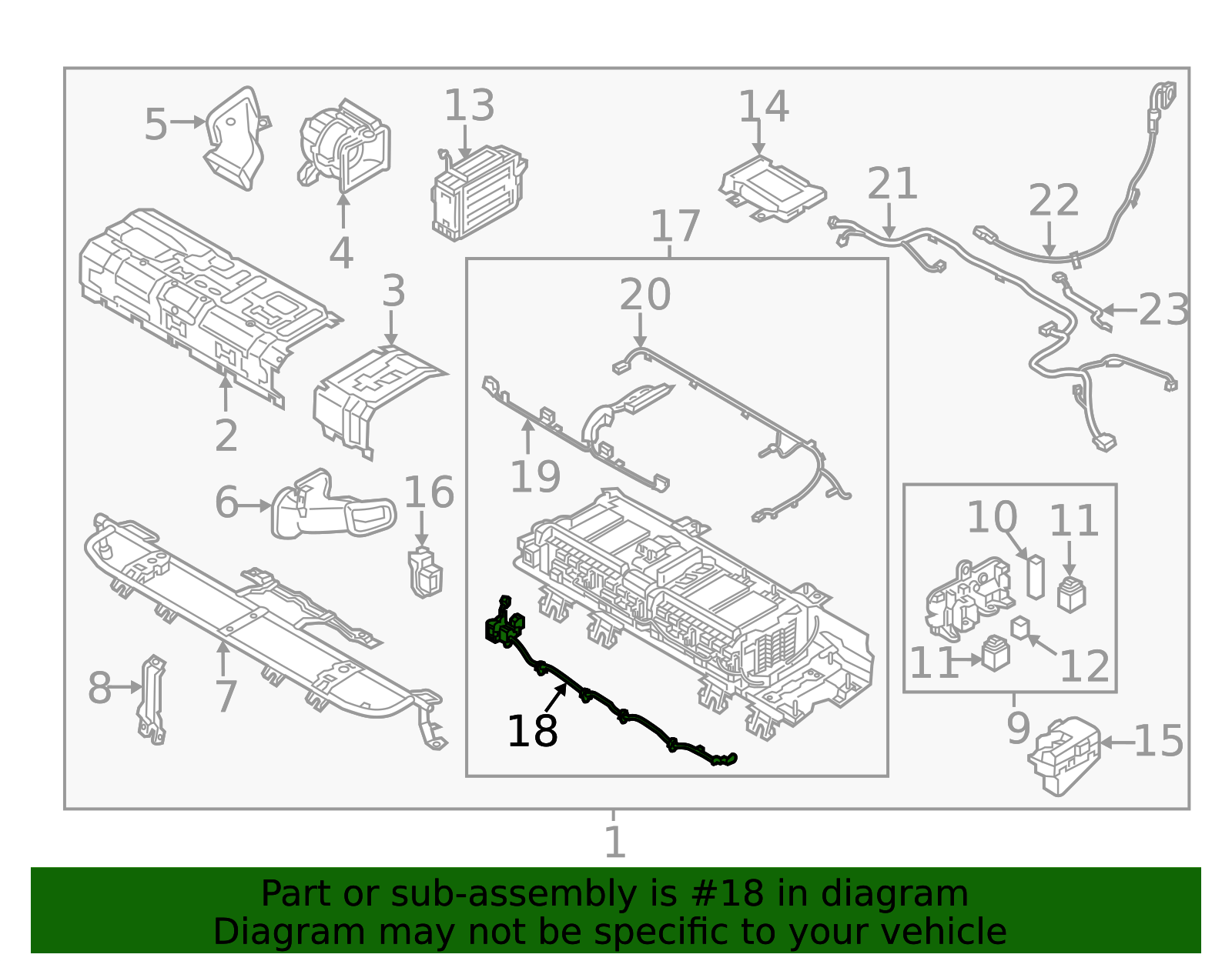 37518-G2100 - Harness 2017-2022 Kia Niro | Kia.Parts Store