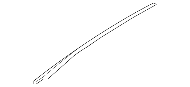 2016-2022 Toyota Side Molding 75535-47020 | Toyota Parts Center