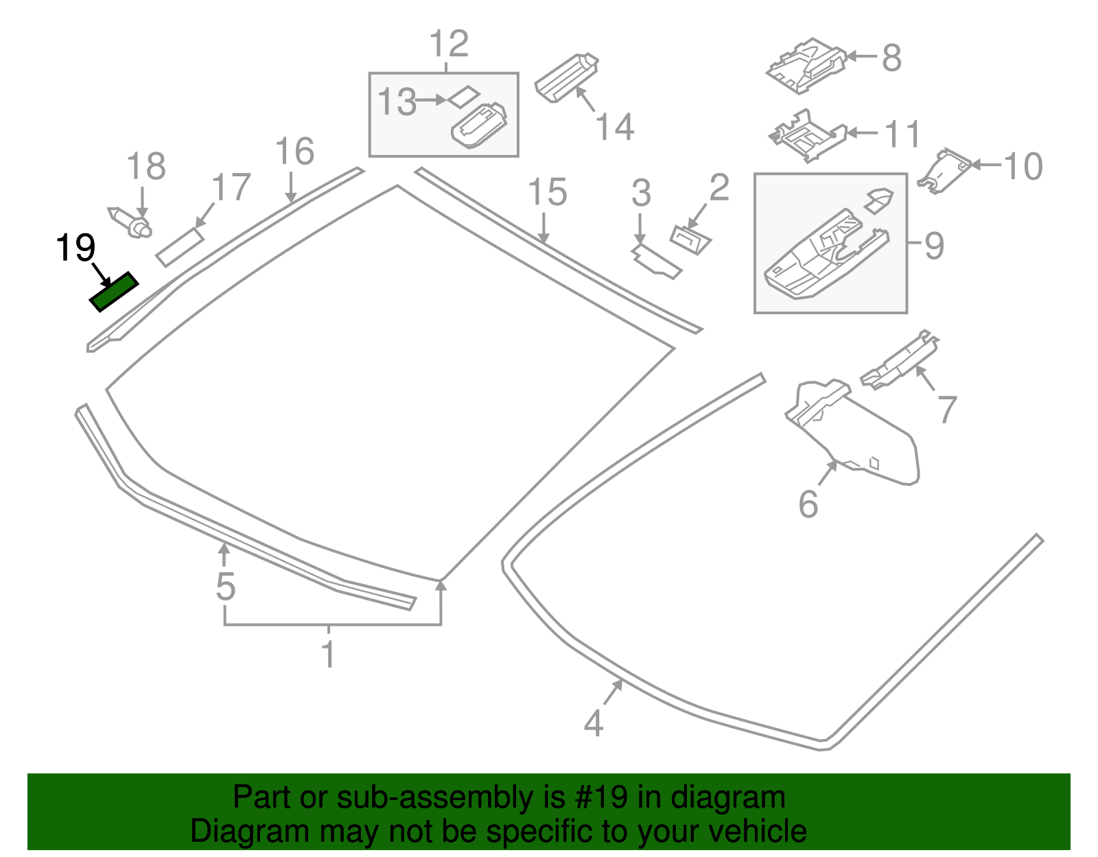 75546-47010 - Side Molding Lower Retainer 2016-2025 Toyota | Longo ...