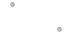 90043-PD2-003 - Fan Blade Nut 1995-2025 Honda | Honda Parts Online