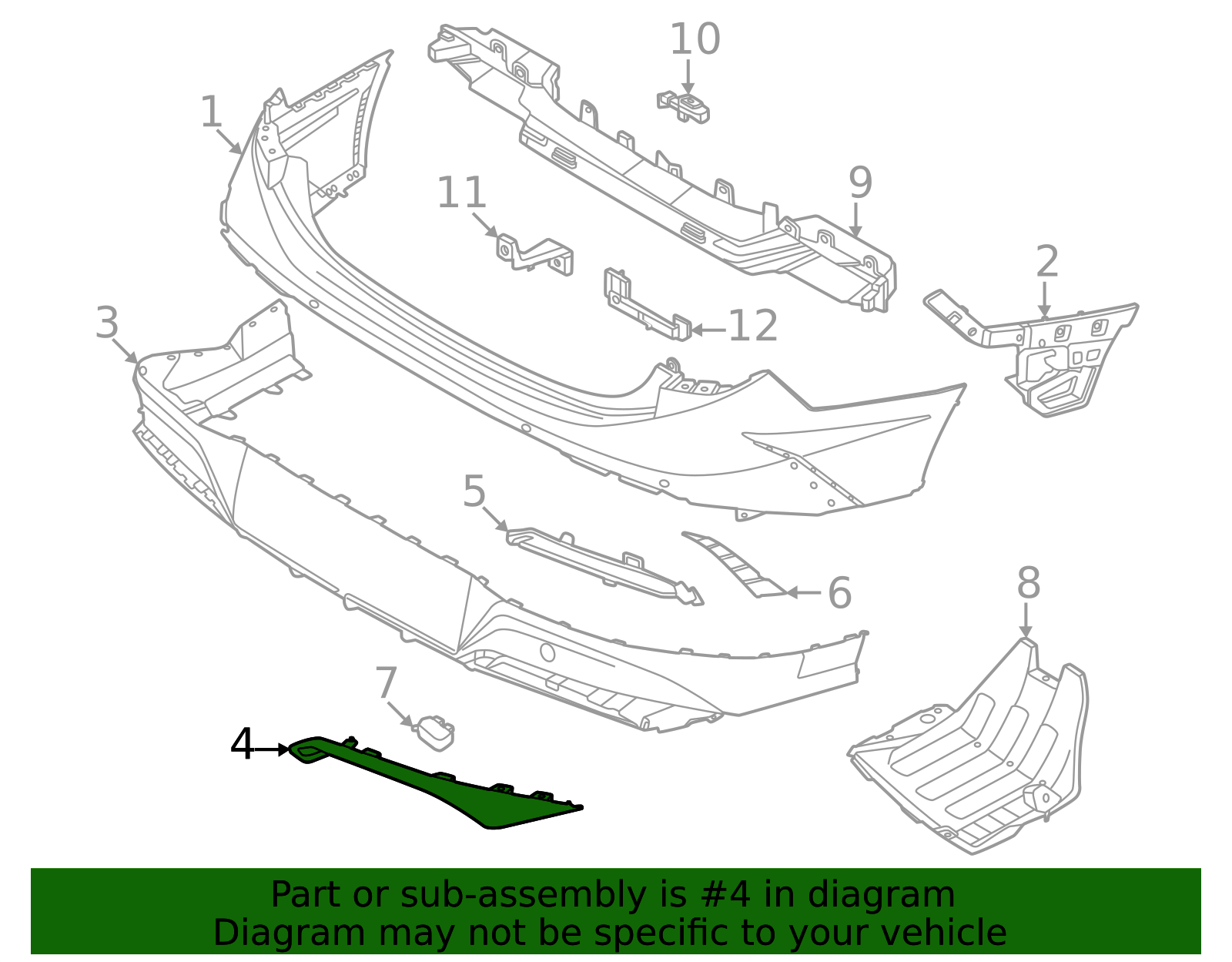 2024-2025 Hyundai Sonata Molding 86694-L1500 | OEM Parts Online