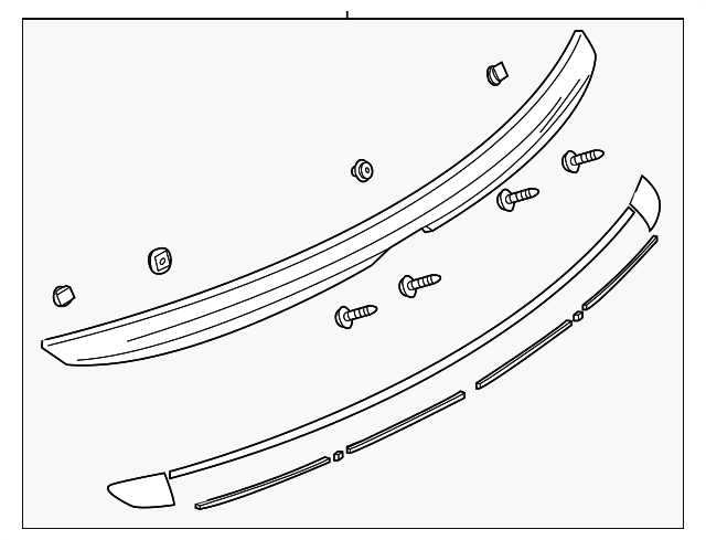 76085-WB002 - 2019-2020 Toyota Yaris - Spoiler | Toyota Parts Delivered