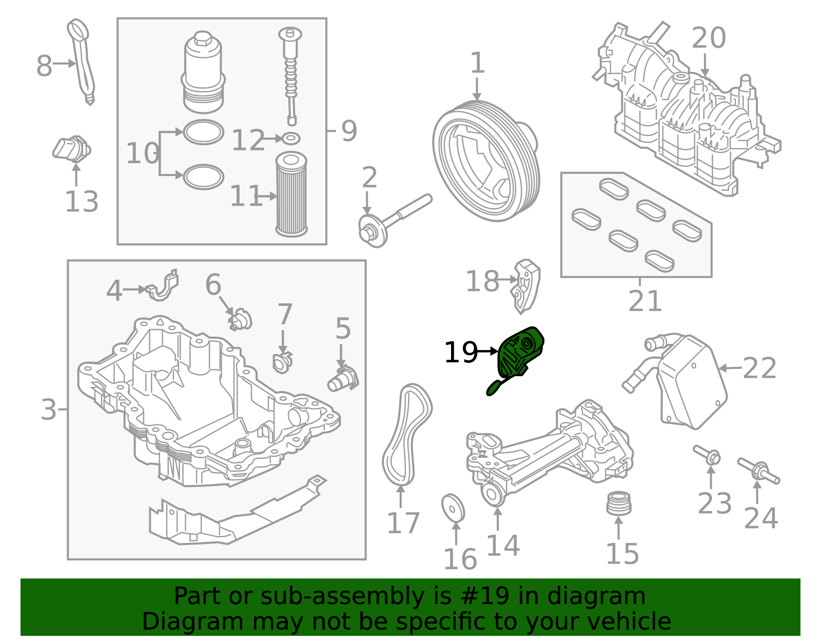 2015-2020 Ford Chain Tensioner FT4Z-6K254-A | Awesome Parts Ford