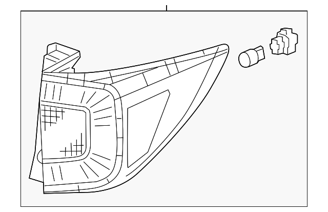 33500-TG7-A21 - 2020-2025 Honda - Taillight Assembly R | Honda Car ...