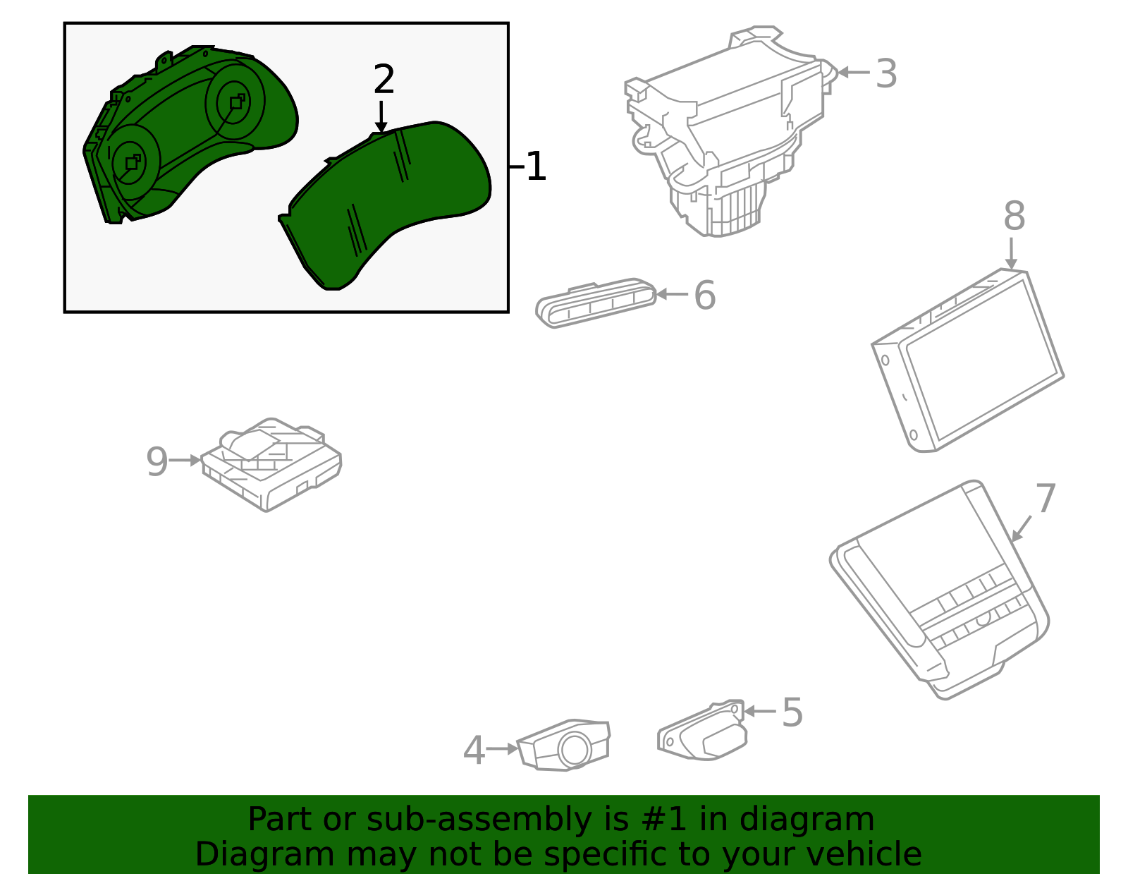 248105NA1A - Cluster Assembly 2019-2021 INFINITI QX50 | Infiniti of ...