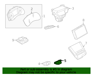 2019-2020 Infiniti QX50 Display Switch 25273-5NA0A | Faulkner Infiniti ...