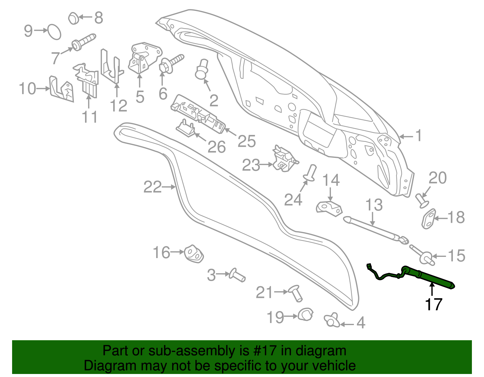 958-827-851 - Lift Actuator 2015-2018 Porsche Cayenne | Delaware ...