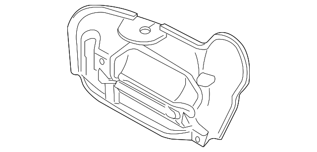 2012-2019 Infiniti Blind Spot Detection System Warning Sensor Bracket ...