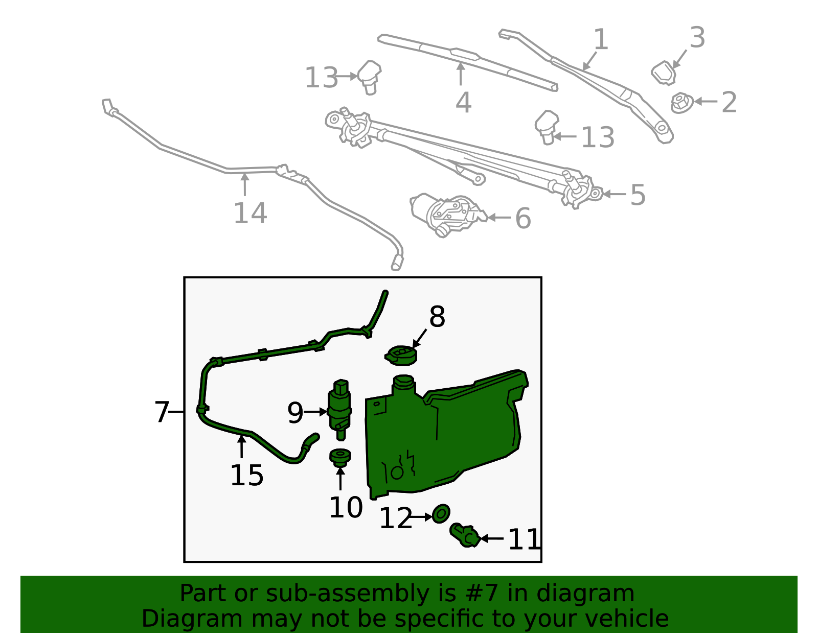2022-2025 GM Washer Reservoir 85132955 | Capital Chevy Parts