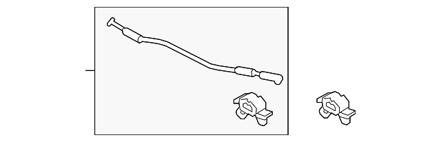 2011-2014 Hyundai Sonata Hood Release Cable 81190-3Q100 | OEM Parts Online