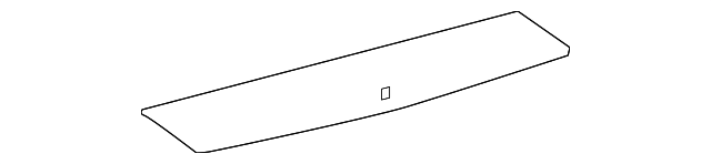 58410-48090-E0 - Trunk Floor Access Cover - 2008-2013 Toyota Highlander ...