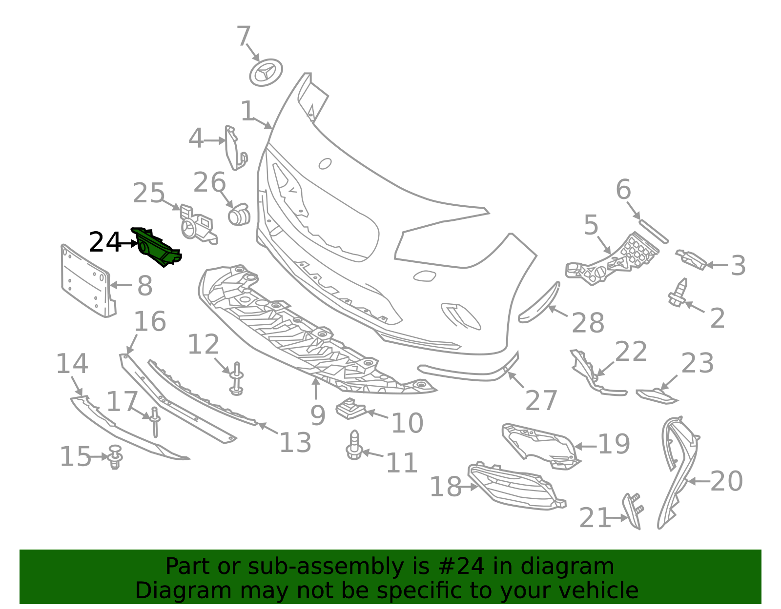 117-885-80-00 - Cover Panel 2017-2019 Mercedes-Benz | Mercedes-Benz ...