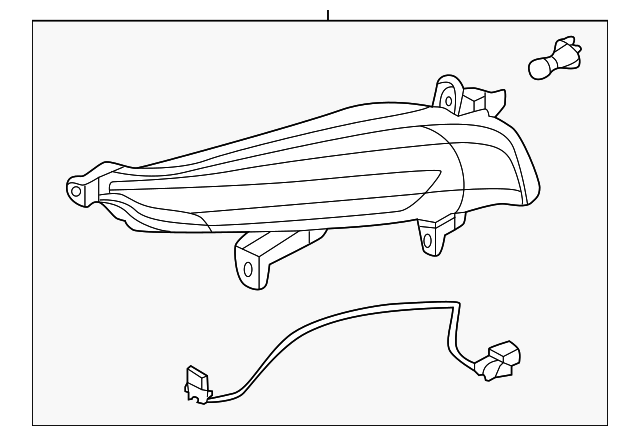 92304-D5500 - Park & Side Lamp 2019-2020 Kia Optima | Kia.Parts Store