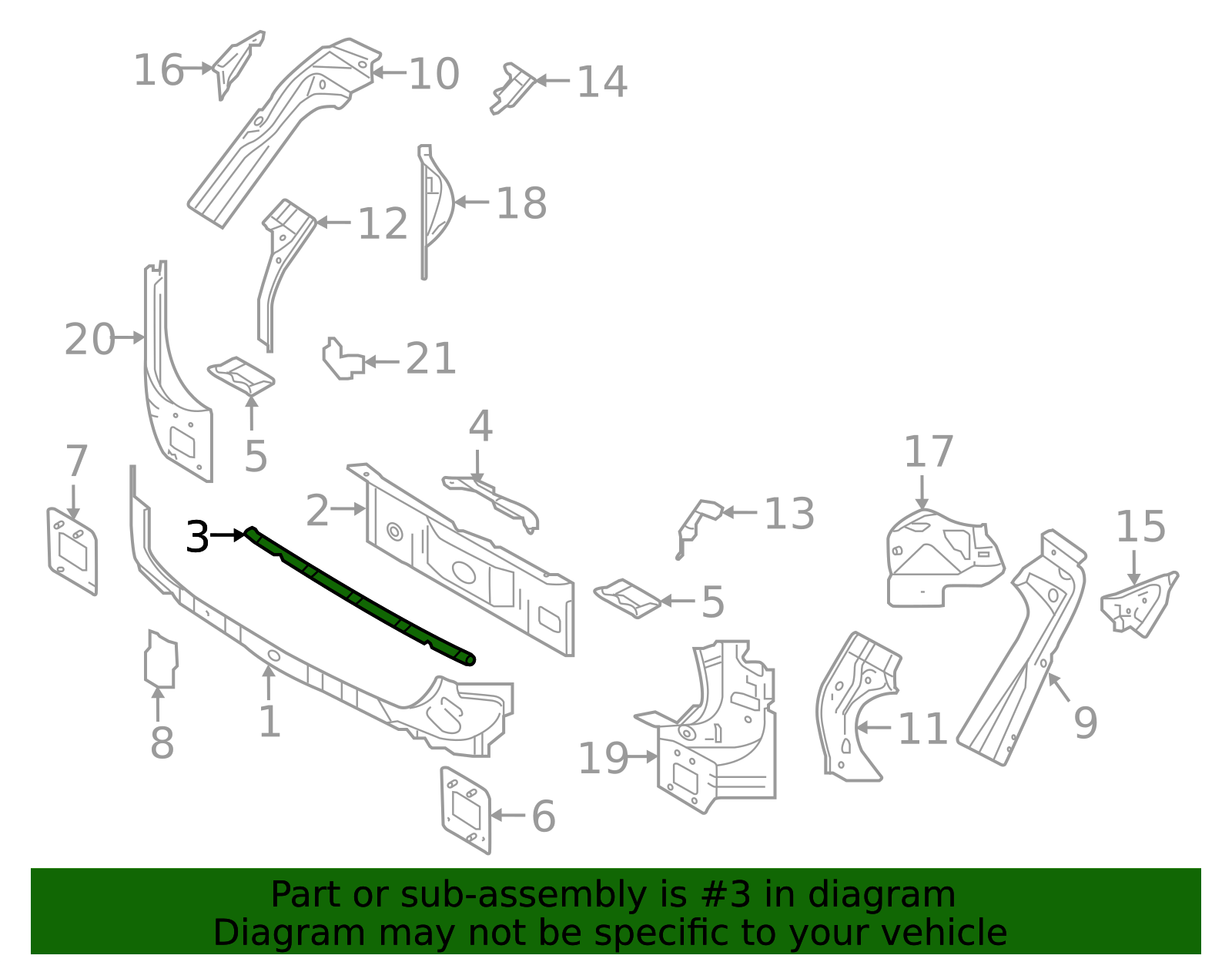 32228608 - Guide Rail - 2019 2020 Volvo XC40 | Volvo OEM Parts Direct