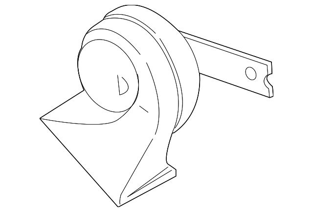 Genuine Horn for 2023 Hyundai Santa Fe | Part# 96611-S1600 | Hyundai ...