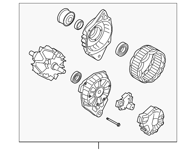 37300-2B101 - Alternator 2010-2011 Kia Soul | Kia.Parts Store