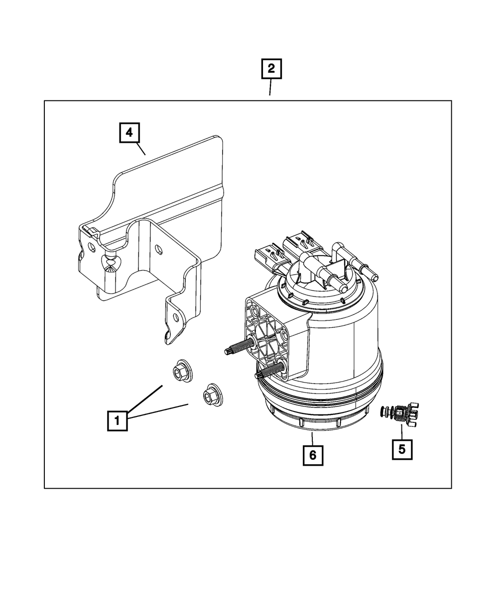 2020-2023 Jeep | Fuel Filter | 68382328AC | Mopar Auto Parts Direct