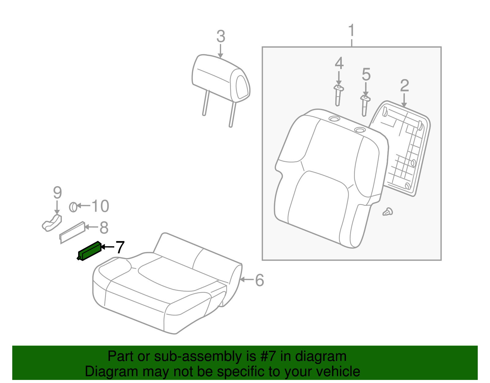 2002-2021 Nissan Switch - Passenger Side (RH) 87016-ZS00A | GetOEMParts.com