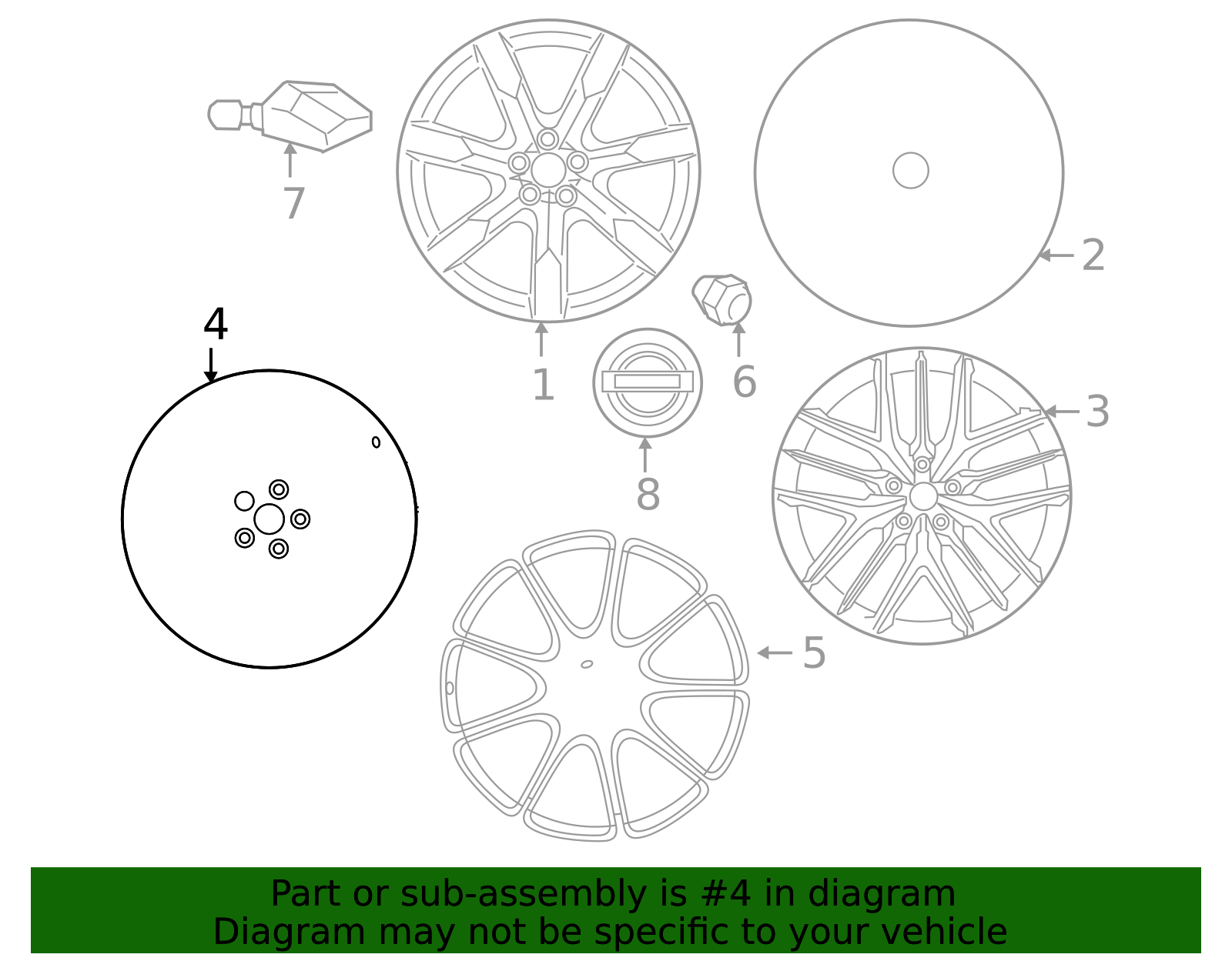 2020-2023 Nissan GT-R Wheel, Alloy D0C00-6HT1A | Team Nissan Inc.