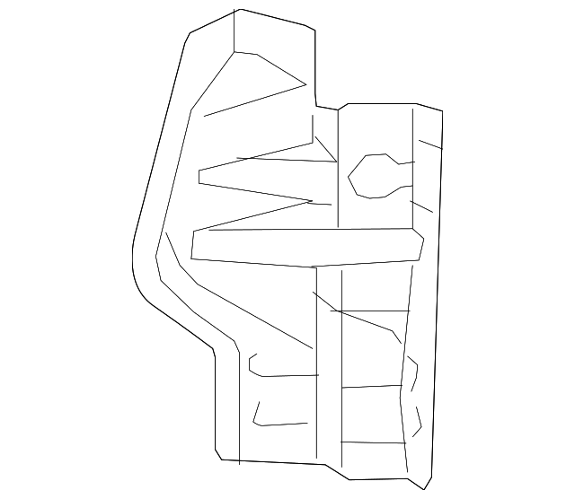 53293-0C040 - Air Deflector - 2014-2017 Toyota Tundra | OEM Genuine ...