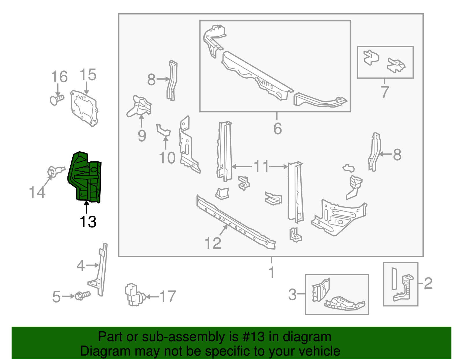 53293-0C040 - Air Deflector - 2014-2017 Toyota Tundra | Nucar Toyota of ...