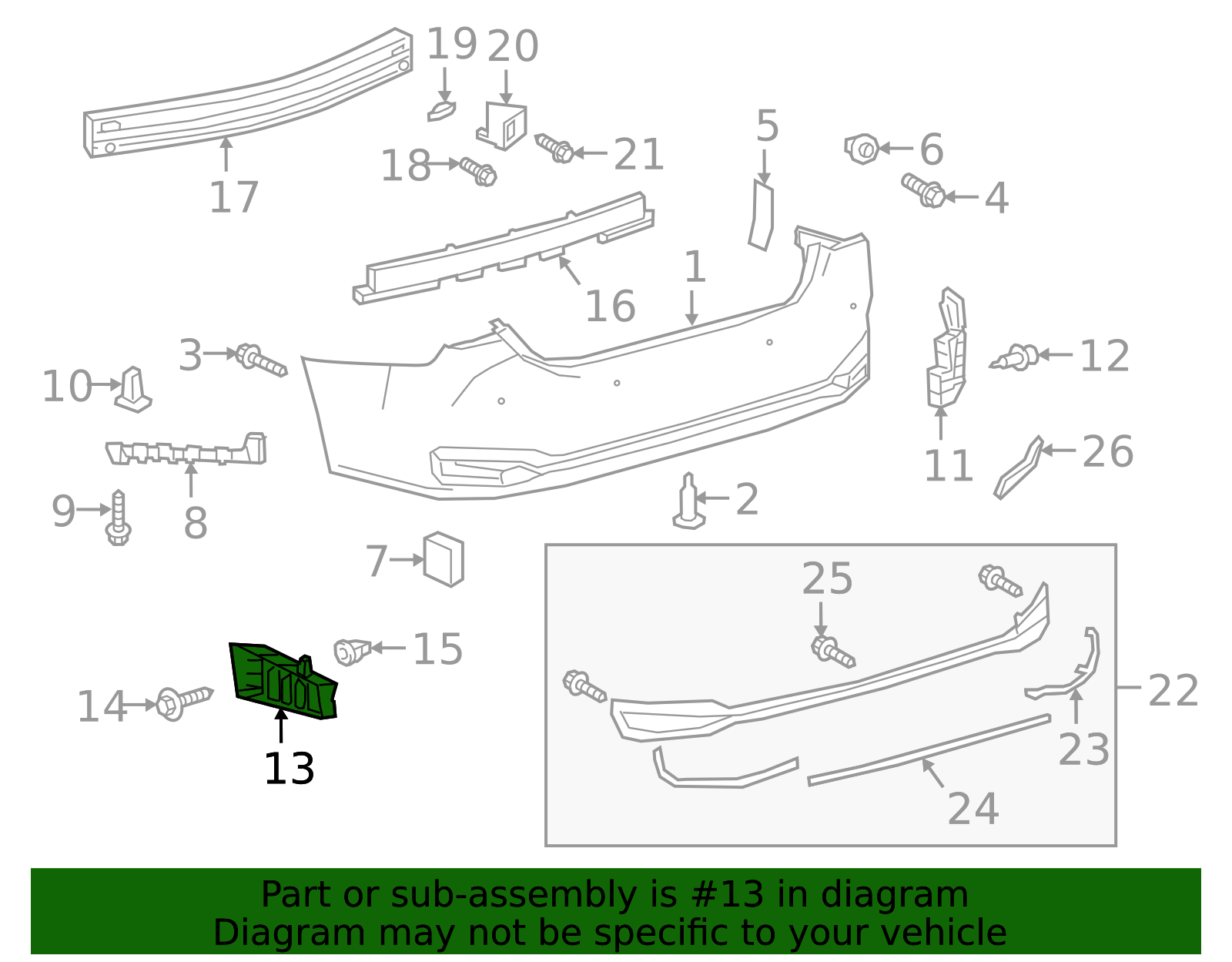 2021-2025 Lexus ES250 Side Retainer 52567-33040 | OEM Parts Online