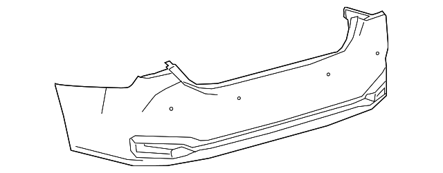 52159-0X930 - Bumper Cover For 2019-2025 Lexus | Lexus OE Parts