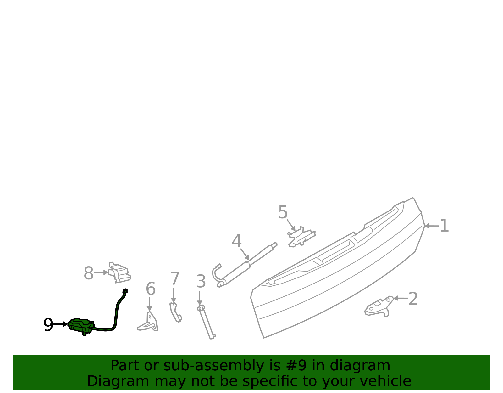 2019-2025 BMW Lock Actuator 51-24-9-482-991 | OEM Parts Online