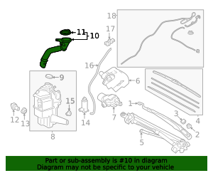 85301-30190 - Inlet Tube | Discount Parts Monster