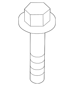 90160-TZA-000 - 2022-2025 Honda - Side Mount Bolt | Genuine Honda Parts