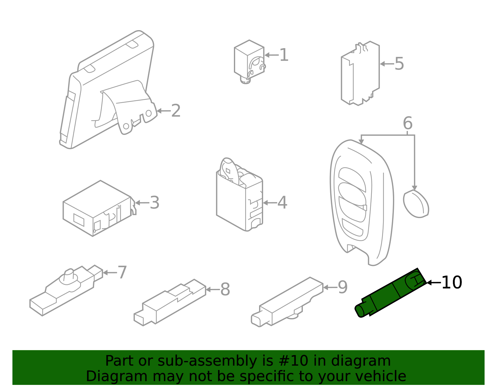 88851AN00C - High-Quality Antenna for AutoNation Parts