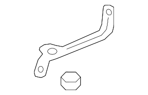 19702-6A0-A00 - Inter-Cooler Upper Bracket 2018-2022 Honda Accord ...