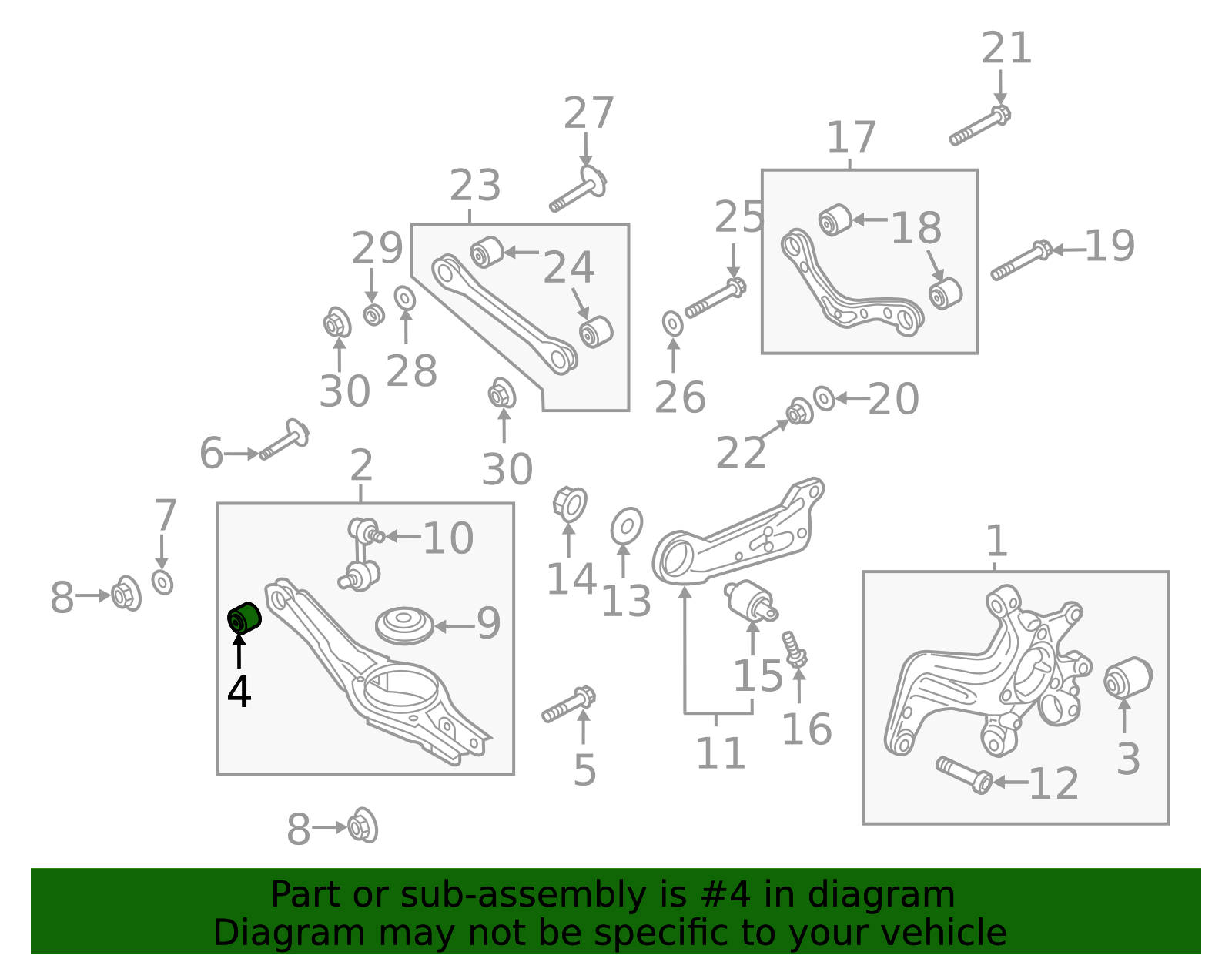 Lower Control Arm Inner Bushing 55230-S0000 | MotorMotor